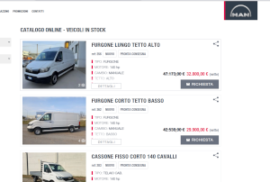 Camion e furgoni nuovi e usati